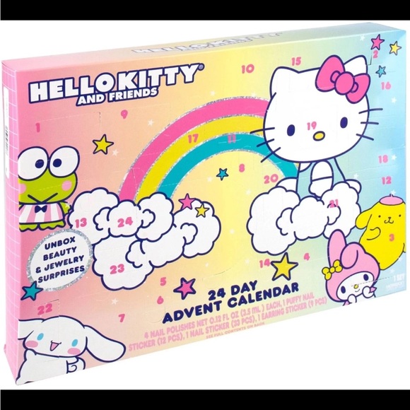 Holiday | Hello Kitty Advent Calendar Pink And White | Poshmark